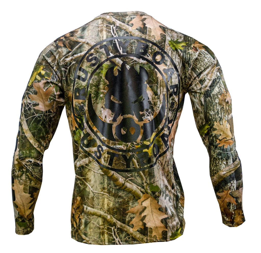TrueTimber Kanati Long Sleeve Performance Logo Shirt – RUSTYBOAR