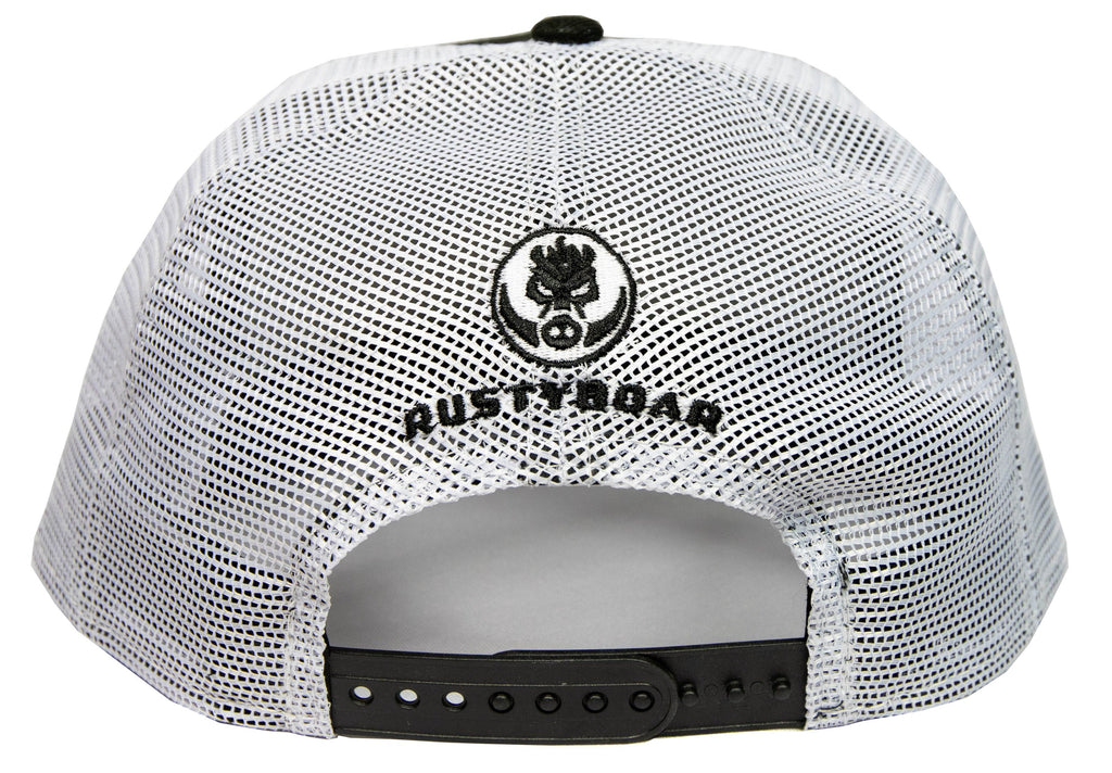 New Era HUNTER License Plate Trucker Hat – RUSTYBOAR